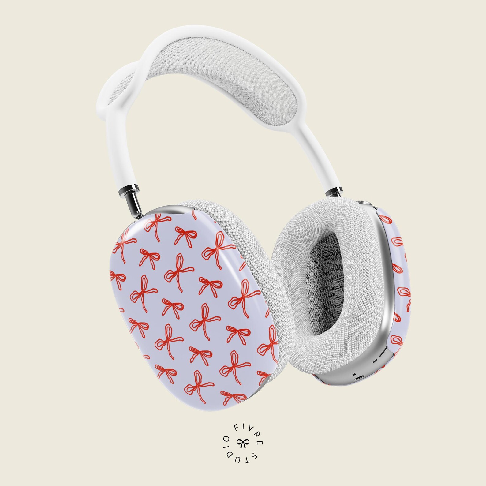 AirPod Max Covers With Bows – Slim, Scratch-resistant, Glossy or Matte ...