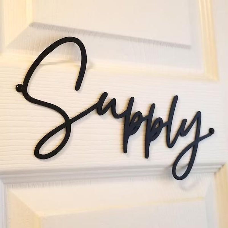 Metal Wall Words - Etsy
