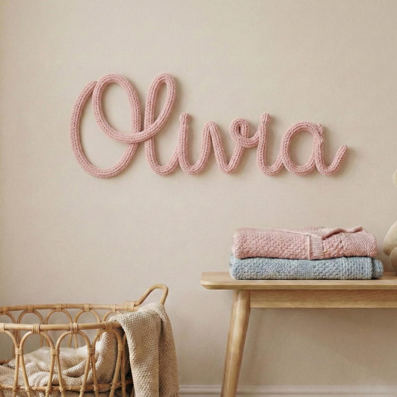 Handmade Wire Name Sign - Etsy
