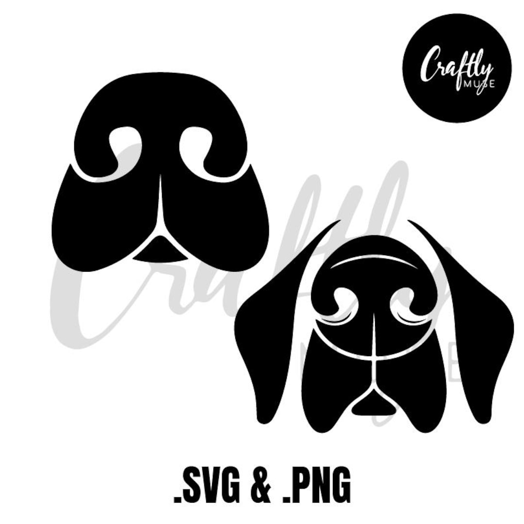 Dog Nose SVG, Dog Nose PNG, Cute Pet Nose Clipart, Puppy Snout ...