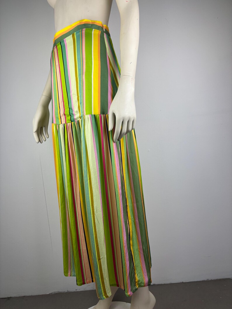 Vintage Early 2000s Bleu Blanc Rouge Rainbow Skirt French Designer ...