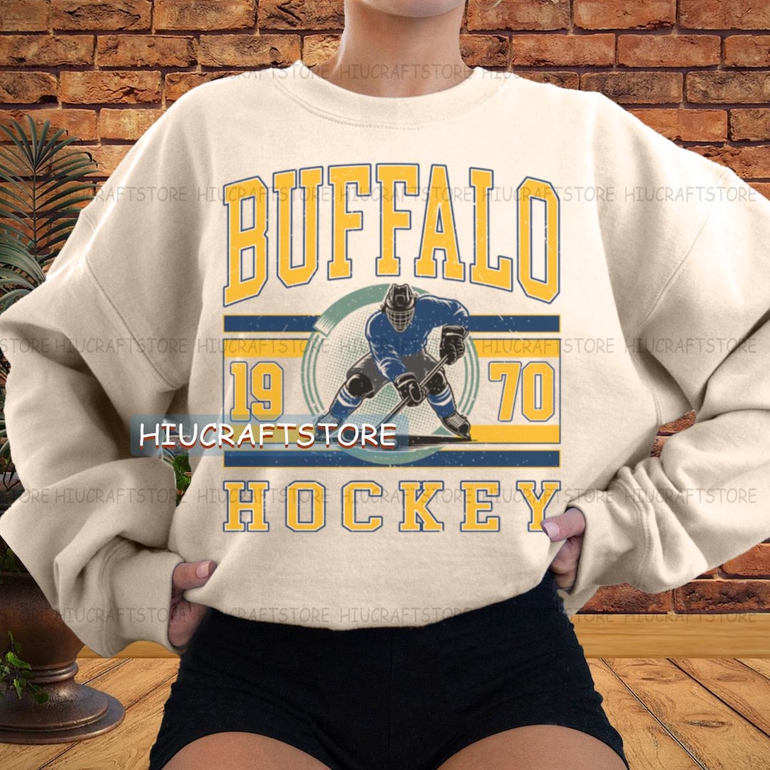 Buffalo Vintage Hockey PNG, NHL Design, Hockey PNG for Tee, Hockey Team ...
