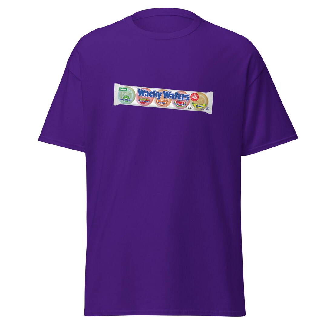 Wacky Wafers Candy Tee – 80s Fruit Candy Shirt – Retro Wonka Sweets ...