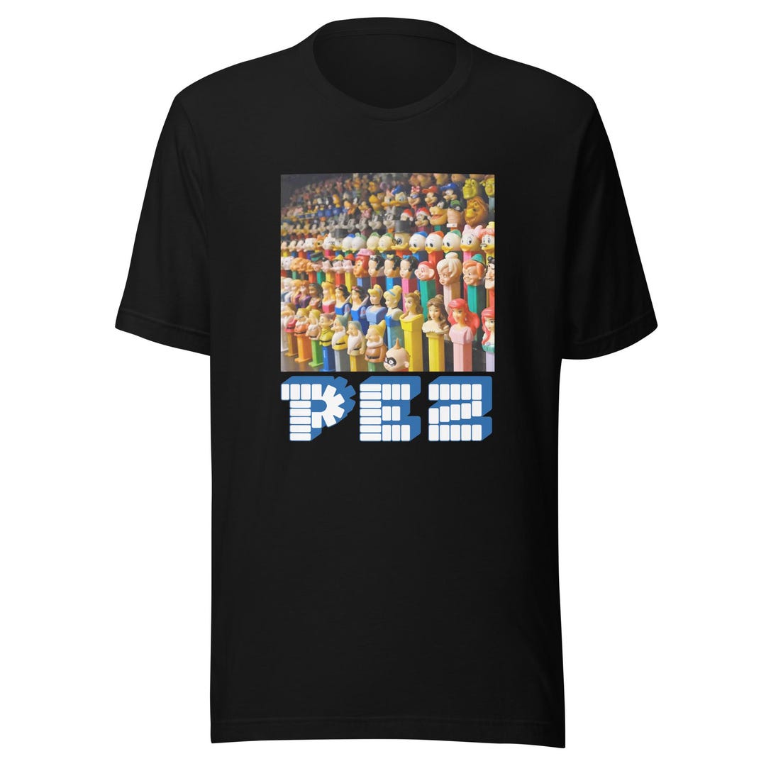 Pez Collector Candy Store Retro Logo Tee - Etsy