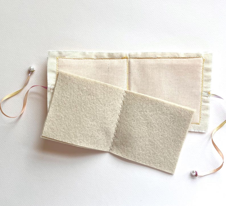 Blank Needle Book Base for DIY Textile Art - Etsy