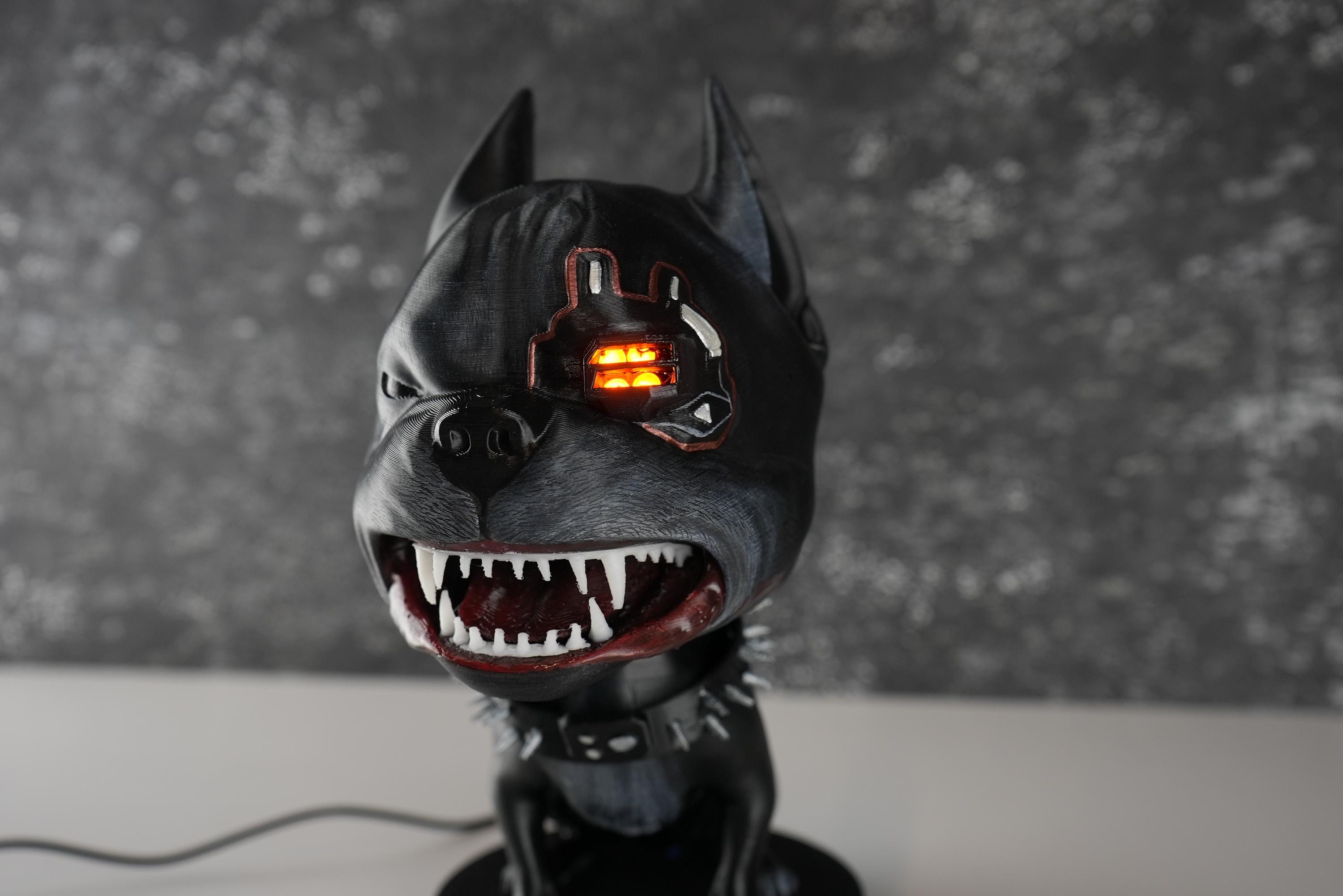 Cyberpunk 2077 Bobblehead Cyber Dog - Cyberpunk 2077 Decor - Cyberpunk ...