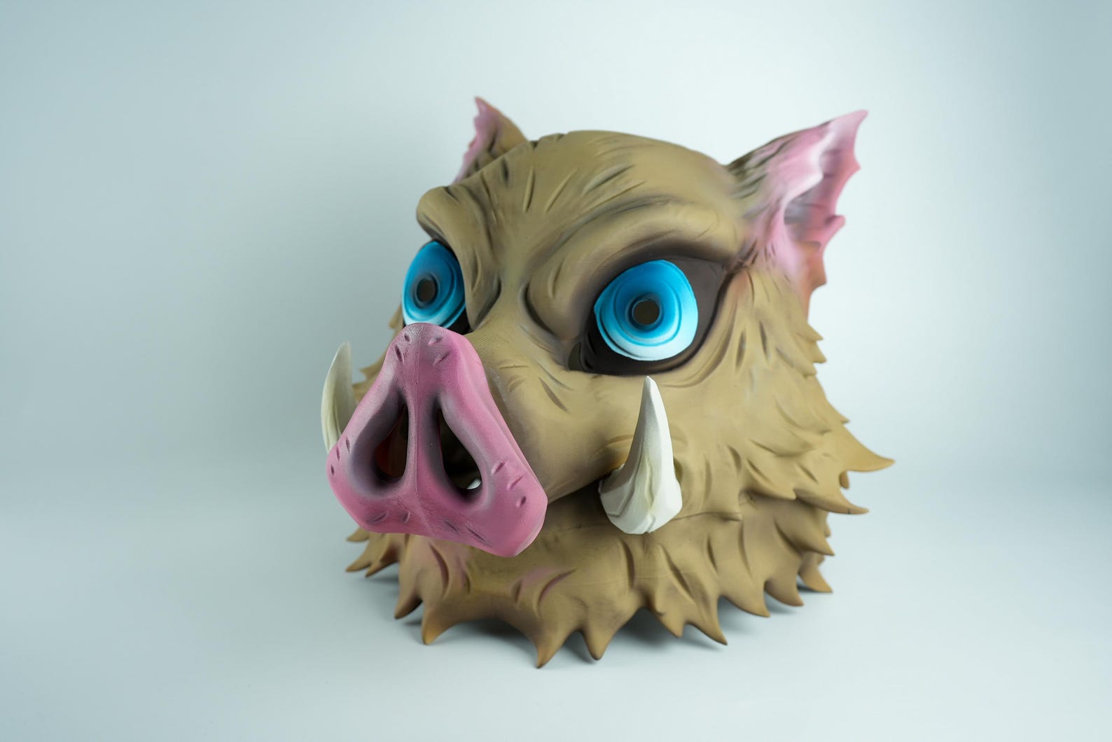 Inosuke Mask - Demon Cosplay Helmet - Anime Cosplay Helmet - Etsy