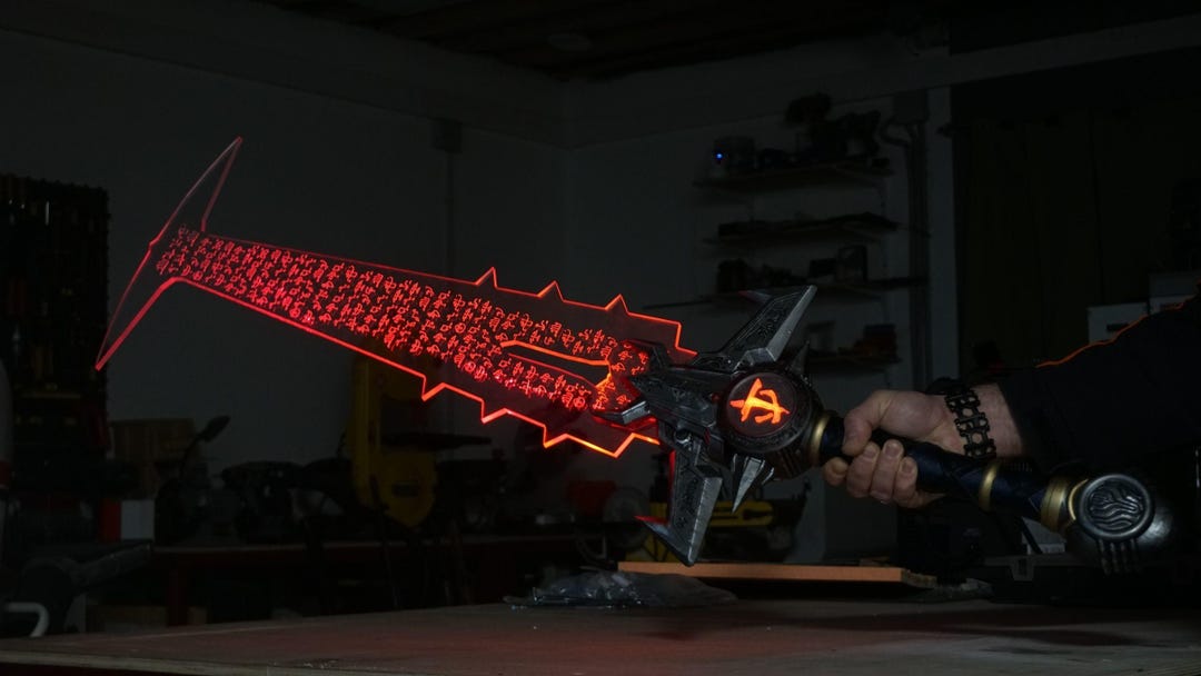 Doom Eternal Crucible Sword - Doom Guy Sword - Doom the Dark Ages Sword ...