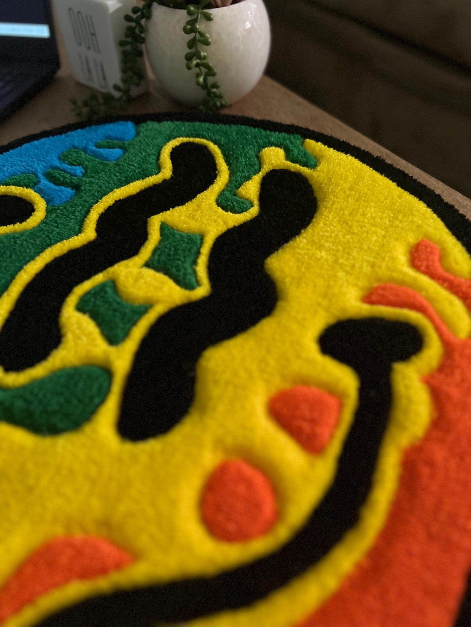 Smiley Face Rug Tufting - Etsy
