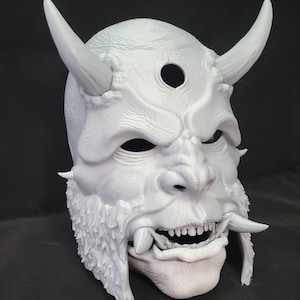DIY Oni With Moving Jaw Blank - Etsy