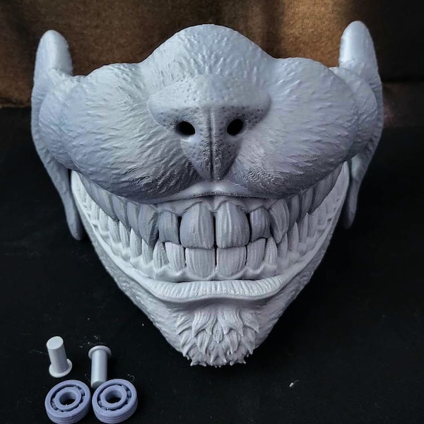 Moving Jaw Mask - Etsy