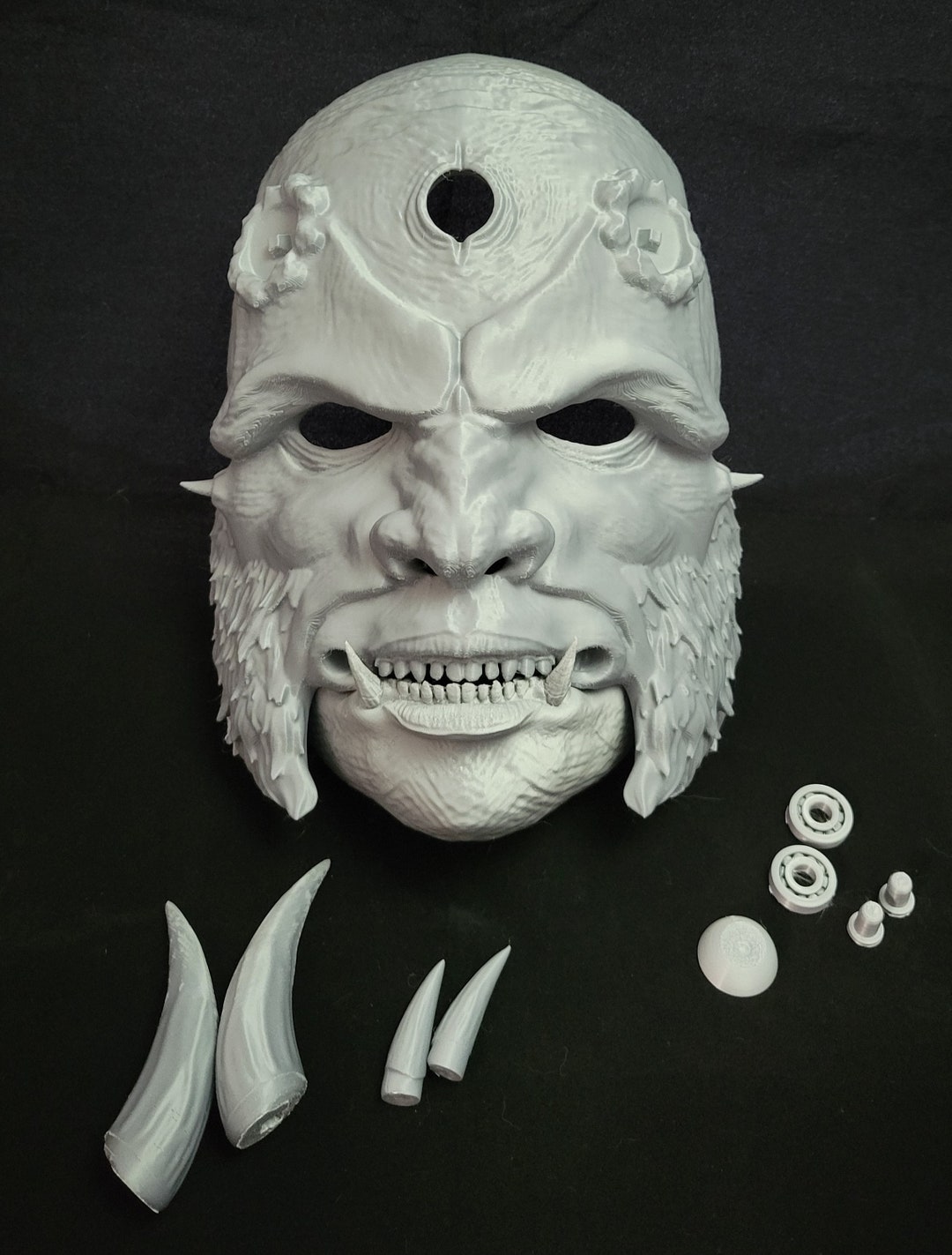 DIY Oni With Moving Jaw Blank - Etsy