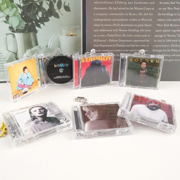Custom Mini Cd Keychain - Etsy