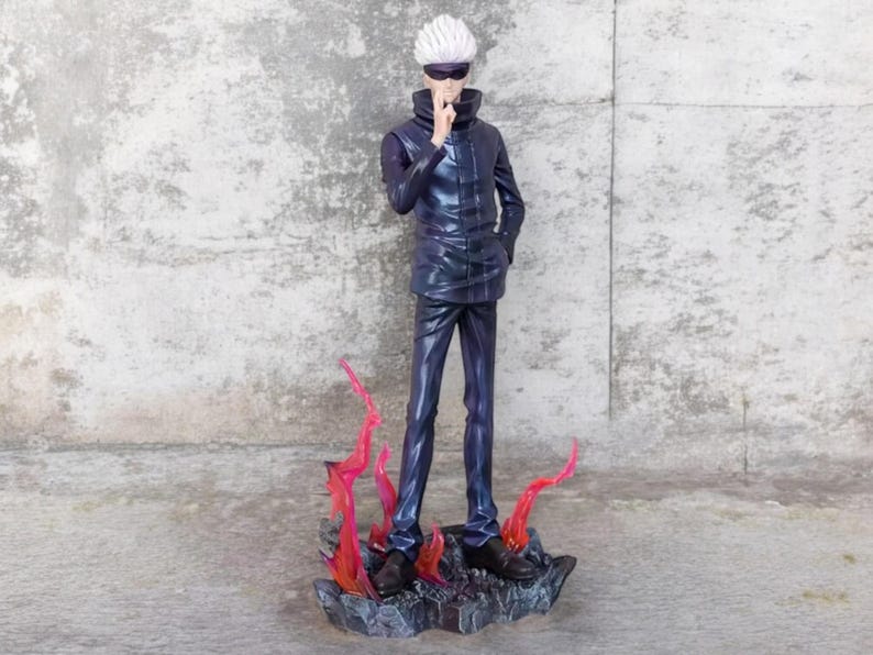 Satoru Gojo Figure | 33cm Jujutsu Kaisen Anime Collectible | PVC Statue ...