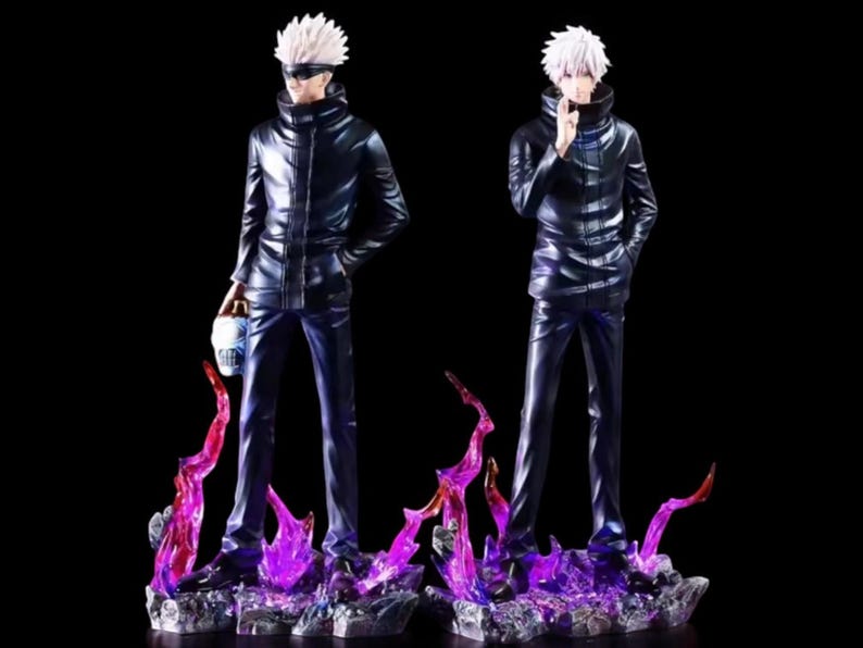 Satoru Gojo Figure | 33cm Jujutsu Kaisen Anime Collectible | PVC Statue ...