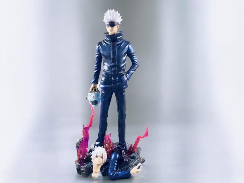 Satoru Gojo Figure | 33cm Jujutsu Kaisen Anime Collectible | PVC Statue ...