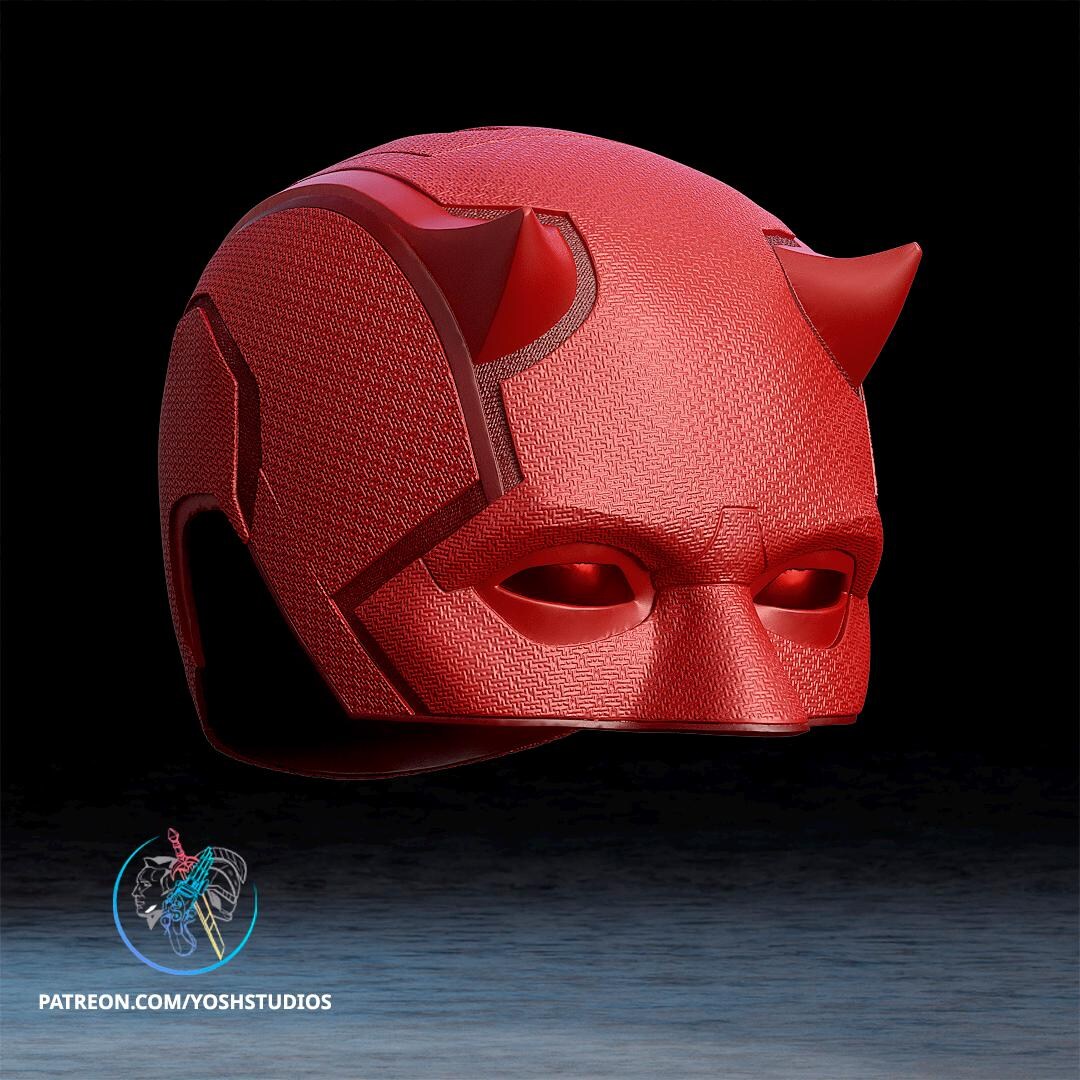 Daredevil Born Again Cowl - RAW PRINT - Etsy UK