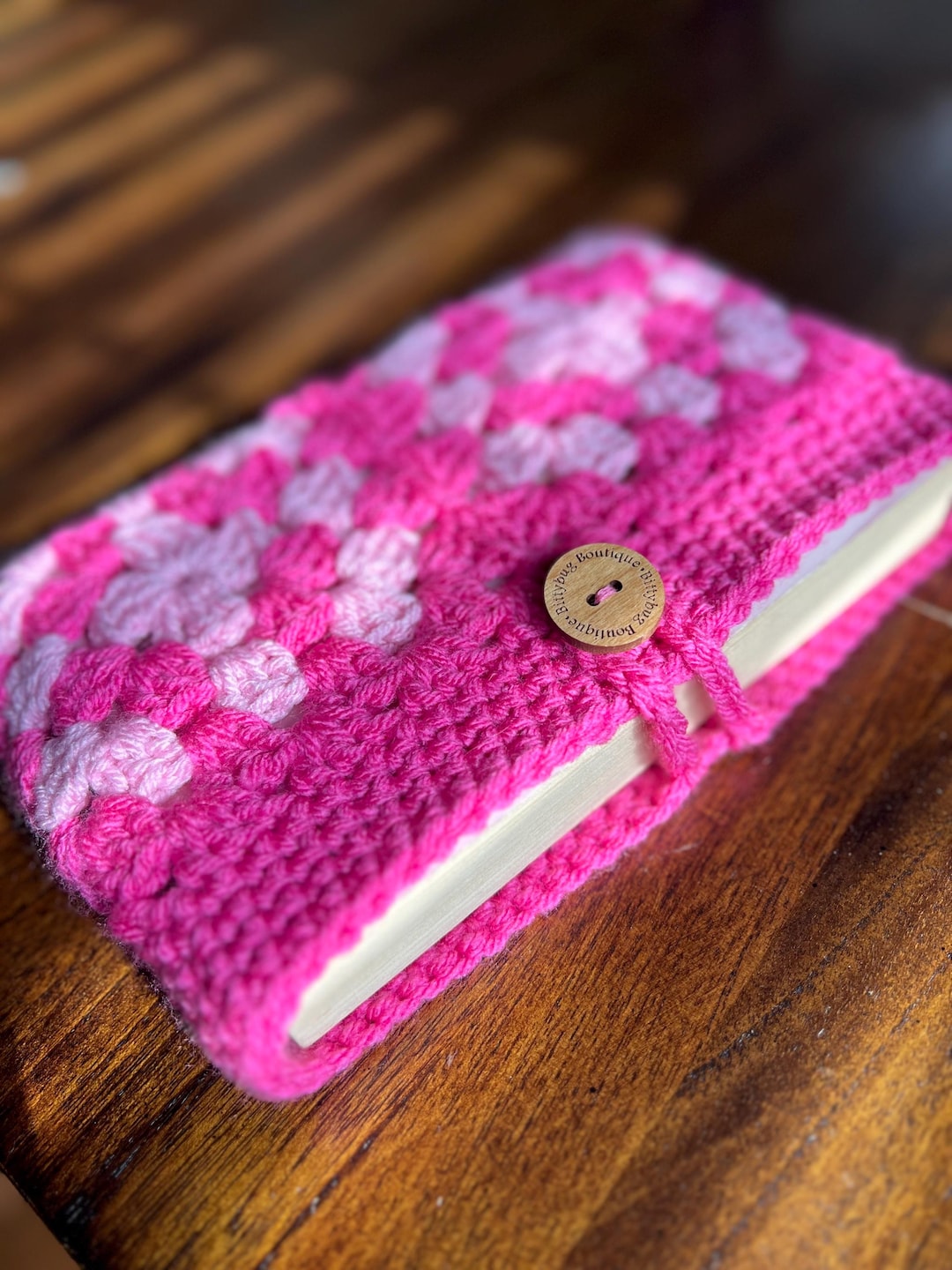 Granny Square Book Cover - Etsy
