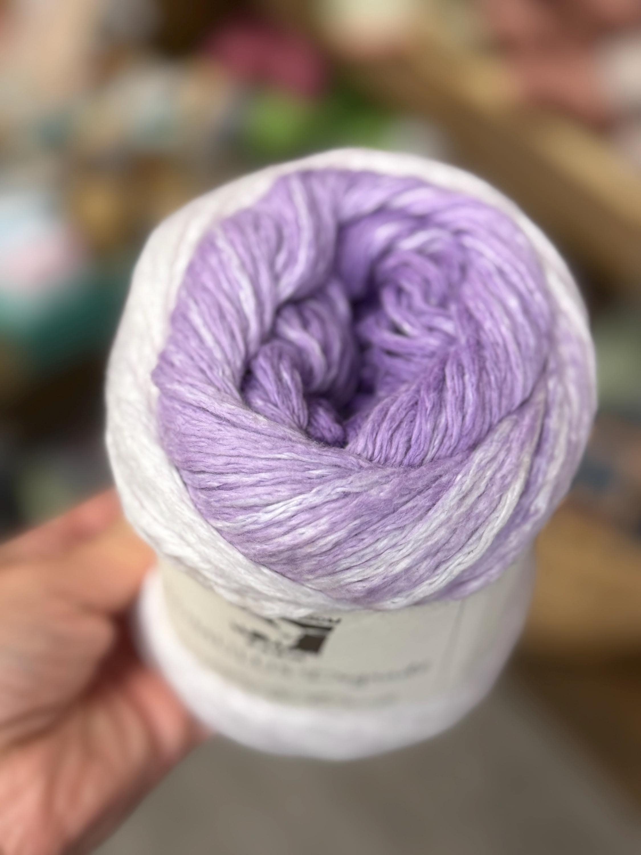 Juniper Moon Cumulus Stripes/rainbow/degrade, Cotton Yarn, Local Yarn ...