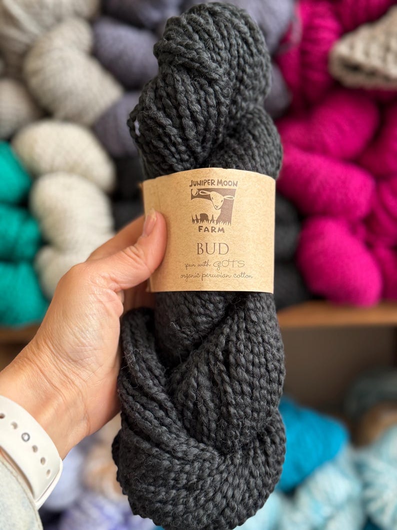 Juniper Moon Bud Bulky Yarn: Organic Cotton, GOTS Certified - Etsy