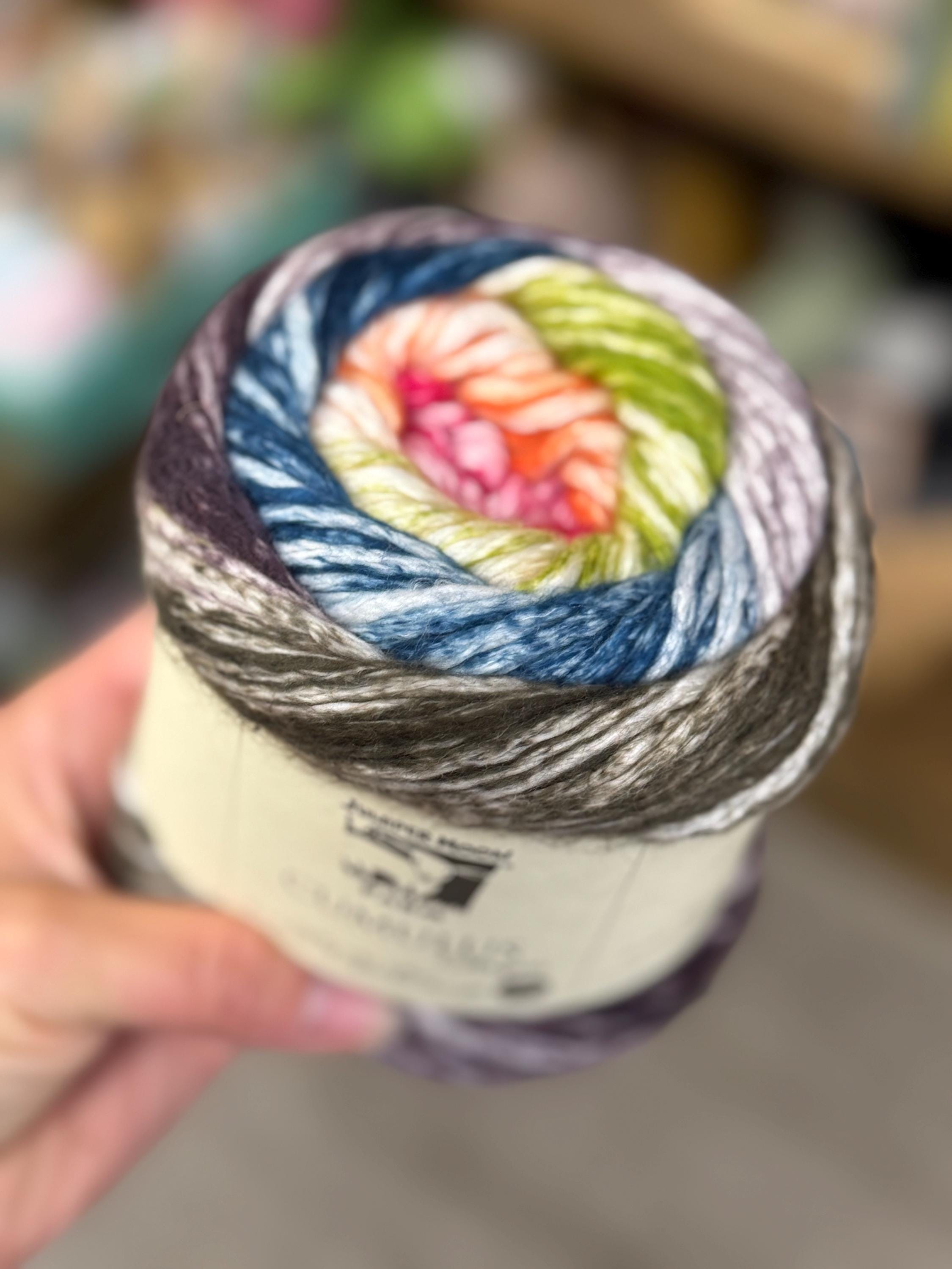 Juniper Moon Cumulus Stripes/rainbow/degrade, Cotton Yarn, Local Yarn ...