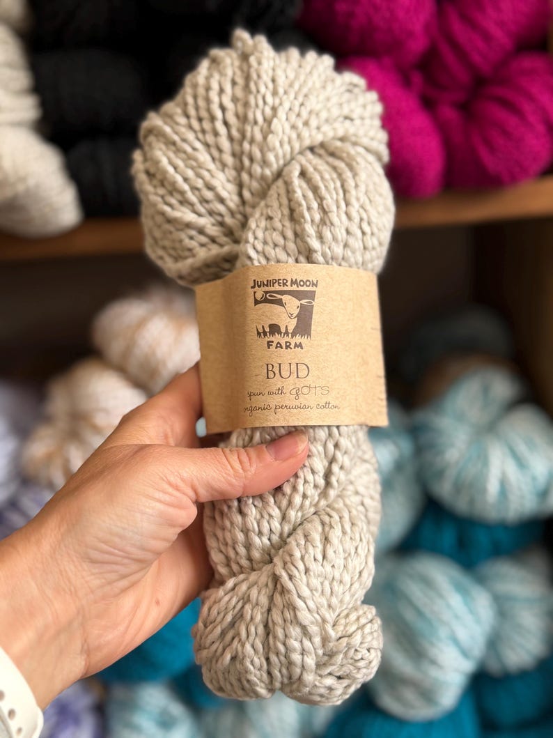Juniper Moon Bud Bulky Yarn: Organic Cotton, GOTS Certified - Etsy