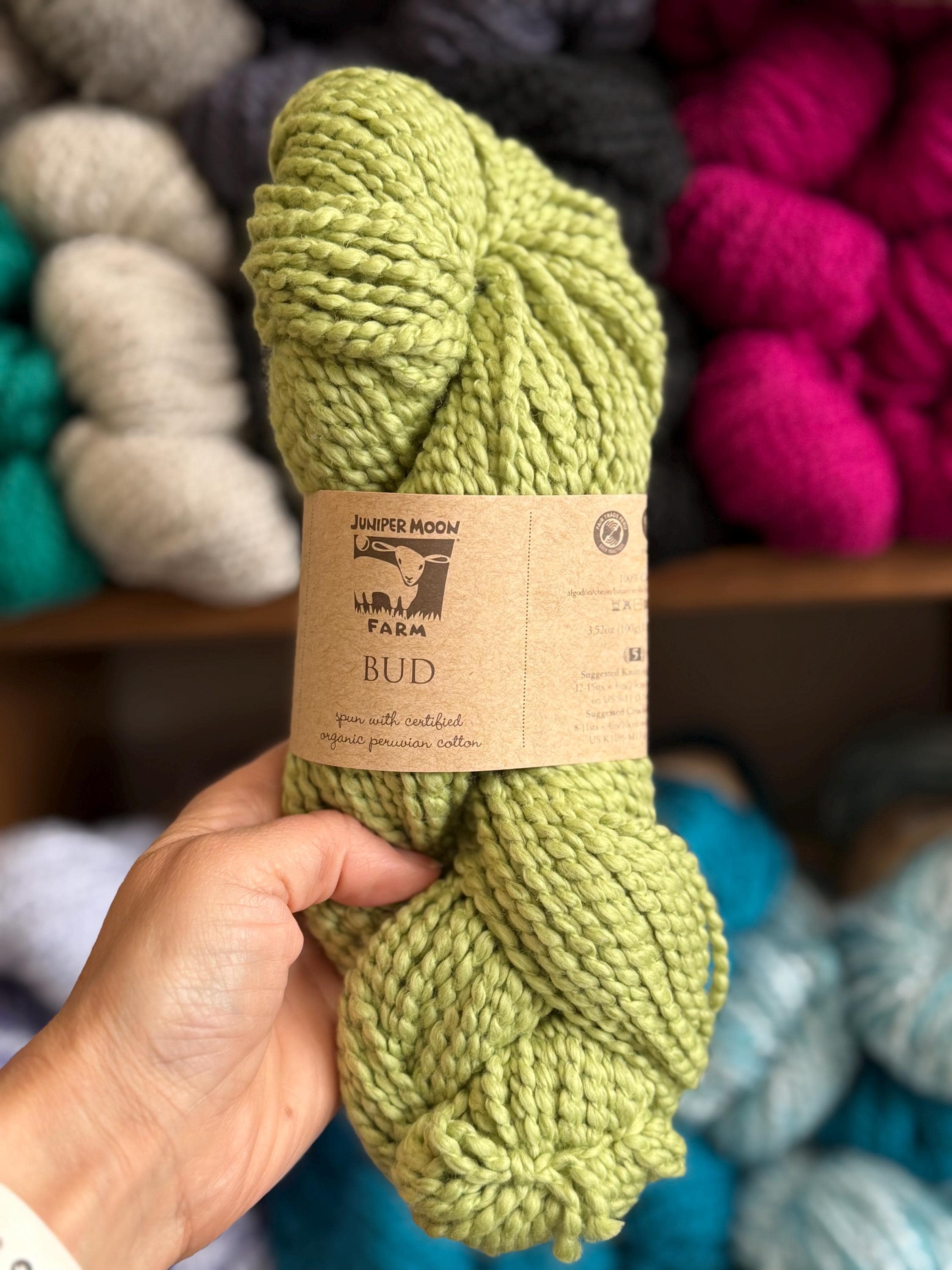 Juniper Moon Bud Bulky Yarn: Organic Cotton, GOTS Certified - Etsy