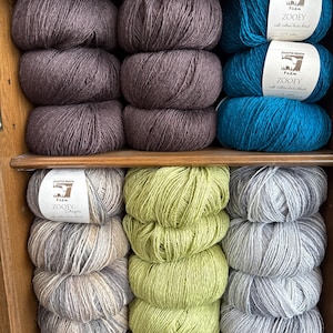 Juniper Moon Zooey Yarn: Cotton Linen Sport Weight, 100g - Etsy