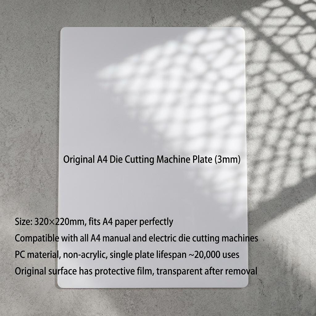 Professional A4 Electric Die Cutting Machine, Embossing Tool, 1000kg ...