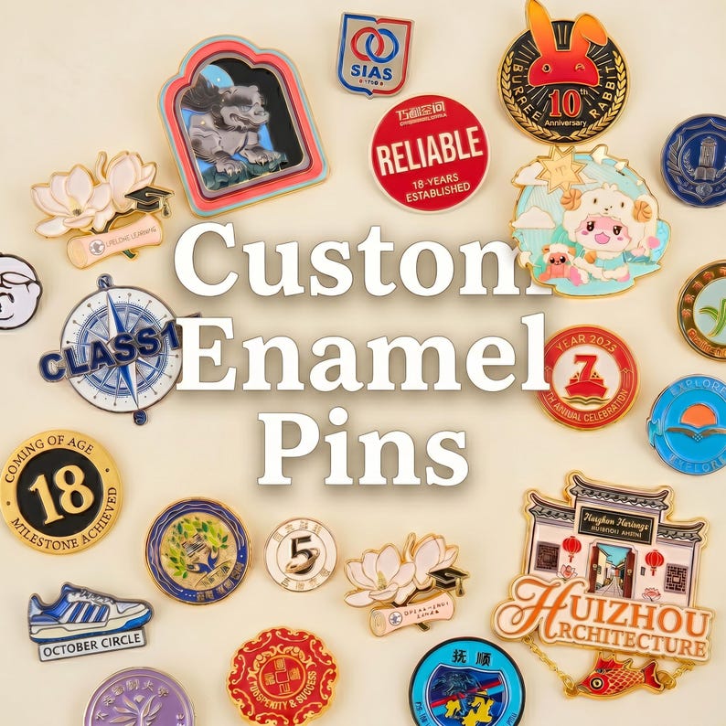 Graduation Pin Badges 2026 | Set of 7 Enamel Pins | Class of 2026 Gift ...