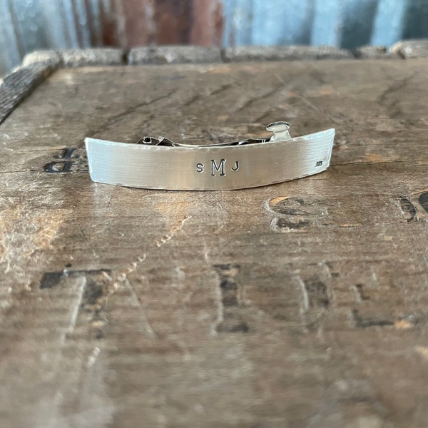 Silver Barrette - Etsy