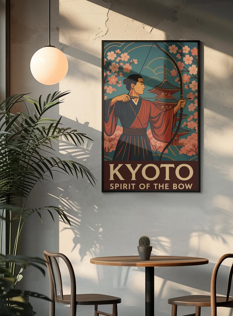 Kyudo Poster, Kyudo Art Print, Kyudo Wall Art, Kyudo Archer Print ...