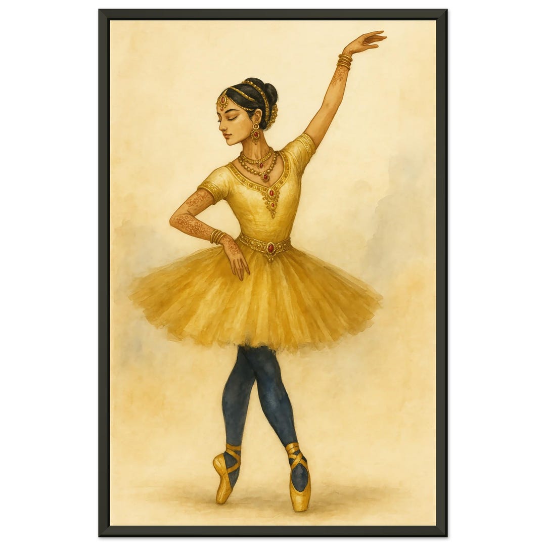 Ballet Art, Ballerina Wall Art, Dance Poster, Ballerina Art, Ballerina ...