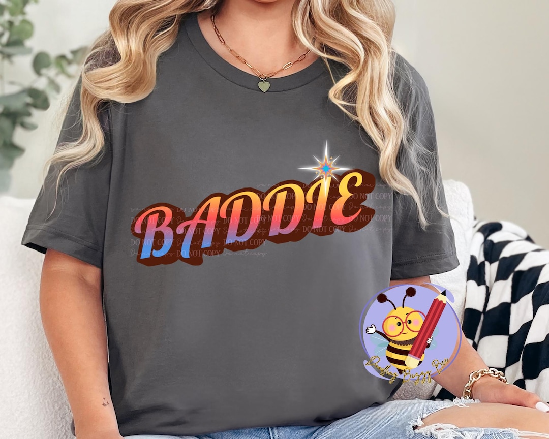 Baddie Retro Sparkle PNG Transparent Background Digital Download Design ...