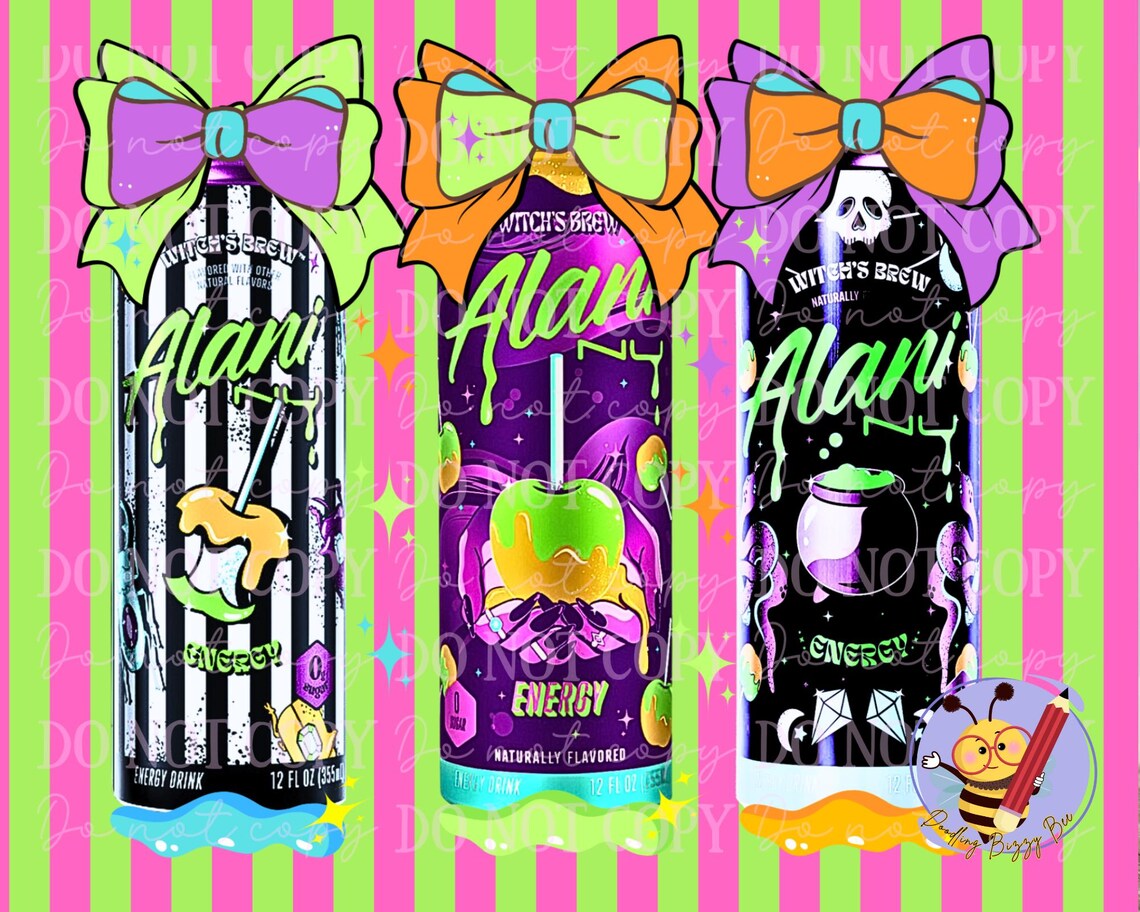 Witches Brew Alani Tumbler Wrap PNG Transparent Background Digital ...