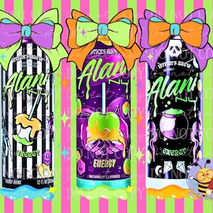 Witches Brew Alani Tumbler Wrap PNG Transparent Background Digital ...