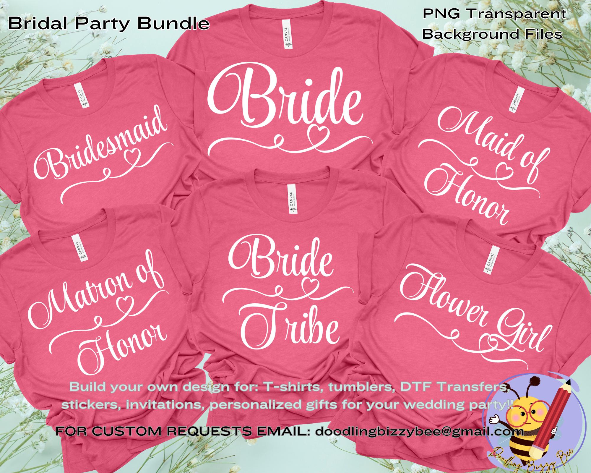 Bride Bundle PNG Transparent Background 6 Files Included Bride ...