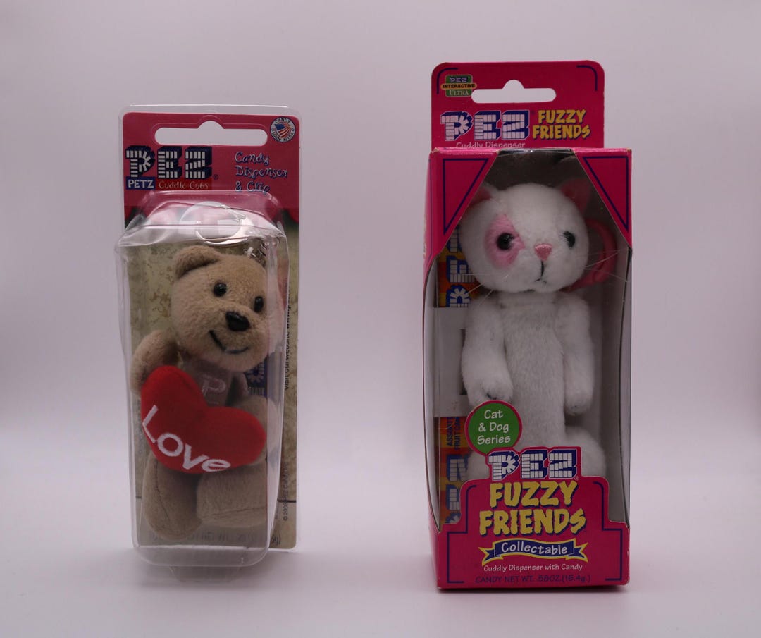 PEZ Cuddle Cub and Fuzzy Friend Pair - Etsy