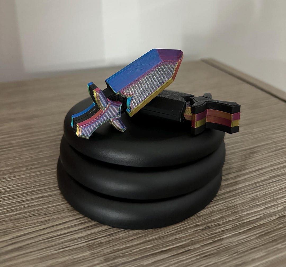 Magnetic Fidget Sword Zen – Zelda-inspired BOTW Master Sword Toy for ...