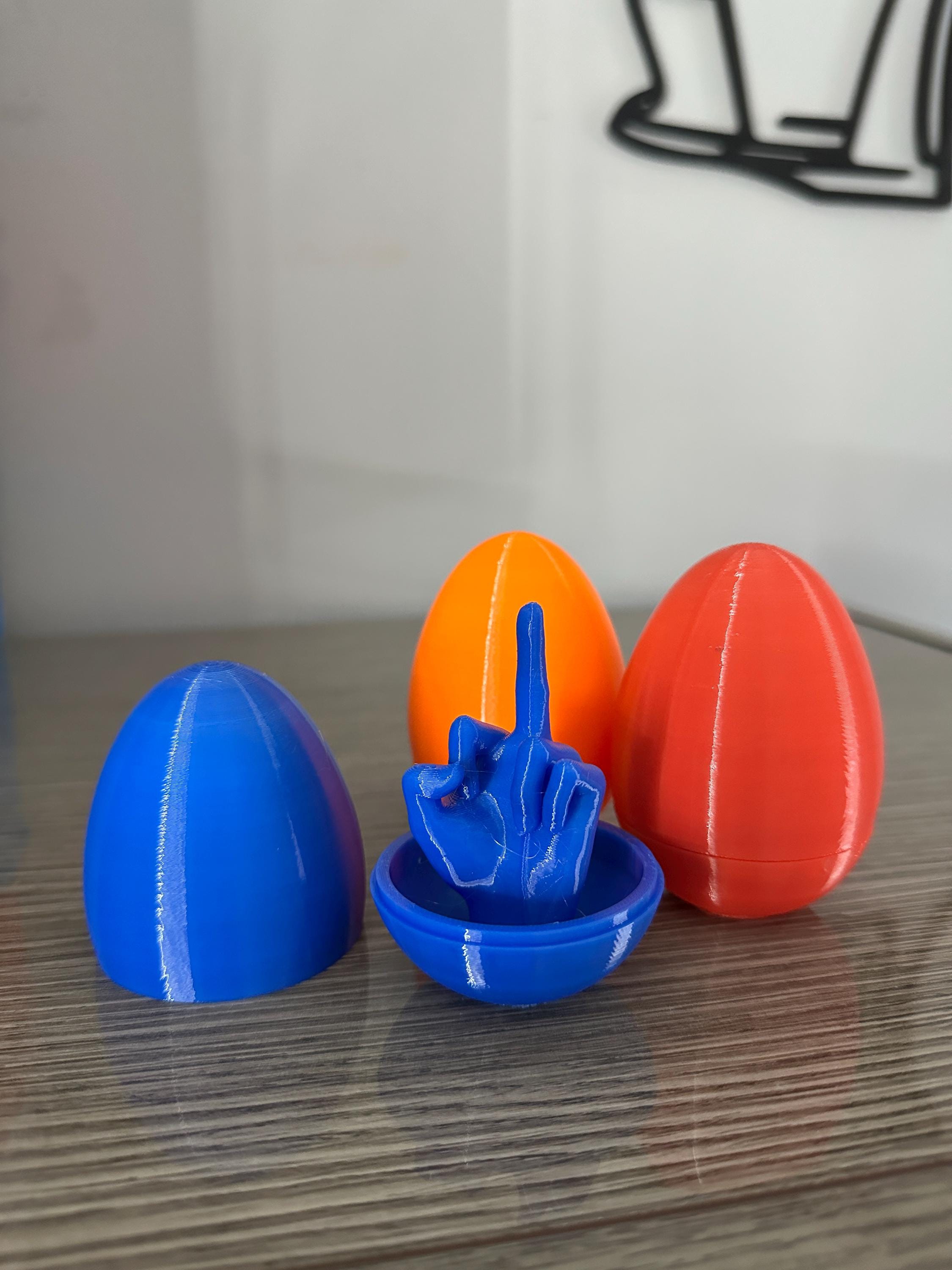 3 Pack Middle Finger Easter Egg - Etsy