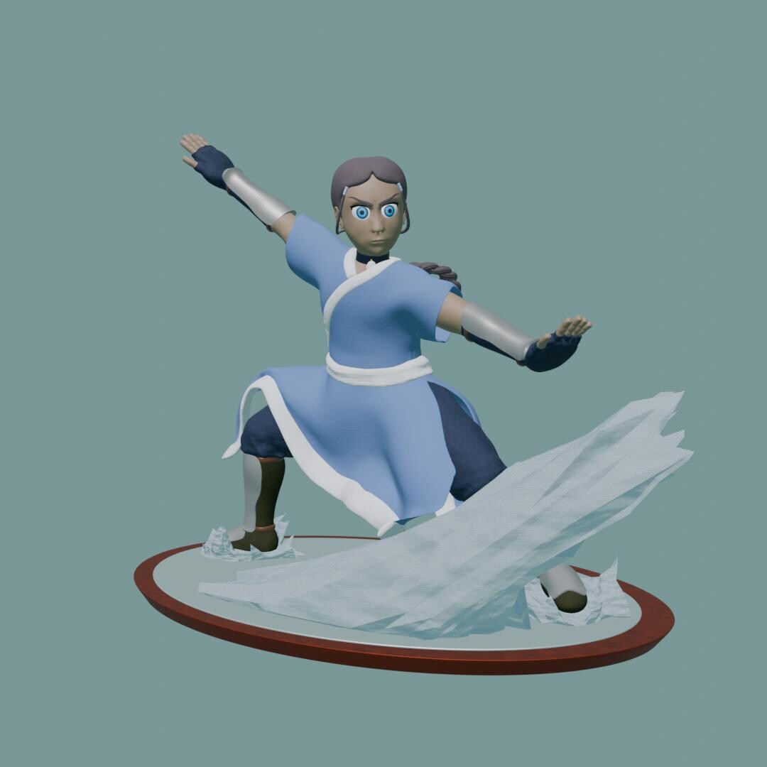 Katara - Avatar: the Last Airbender (STL File for 3D Printing) - Etsy