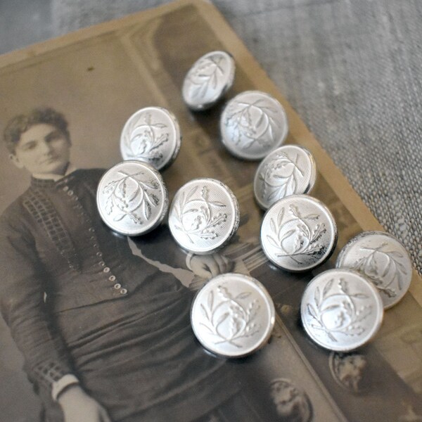 Embossed Buttons - Etsy