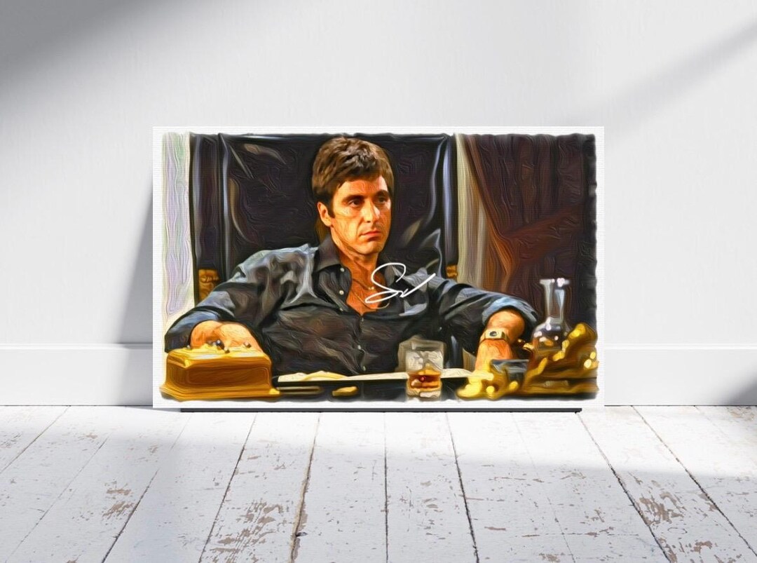 Tony Montana Scarface Oil High Quality Art Instant Download - Etsy