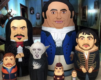 The Unholy Masquerade/what We Do in the Shadows Matryoshka Dolls - Etsy
