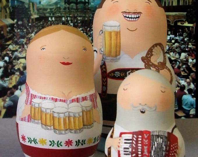 Oktoberfest Babushka Dolls - Etsy