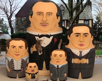 Willy Wonka and the Chocolate Factory Matryoshka Dolls - Etsy