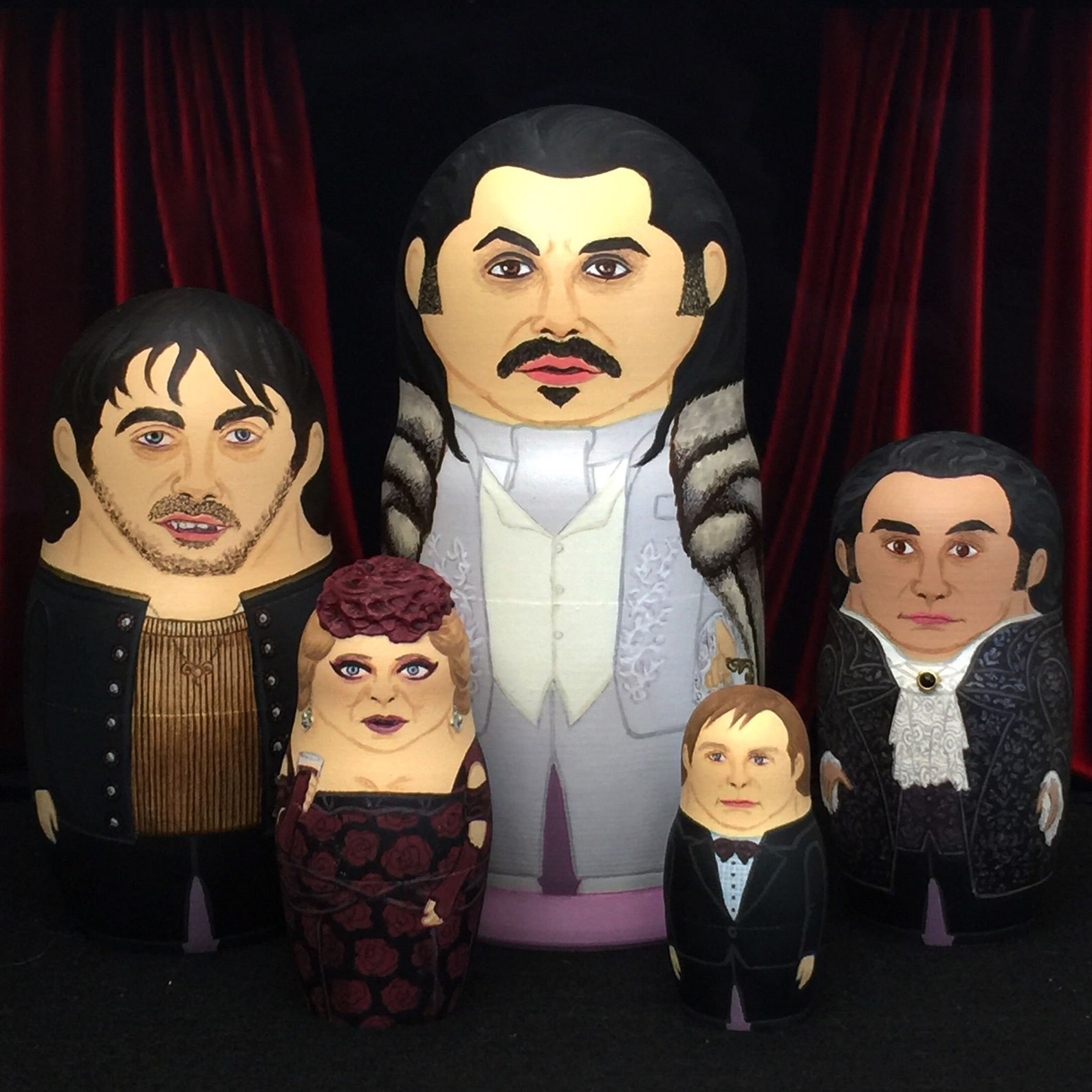 The Unholy Masquerade/what We Do in the Shadows Matryoshka - Etsy