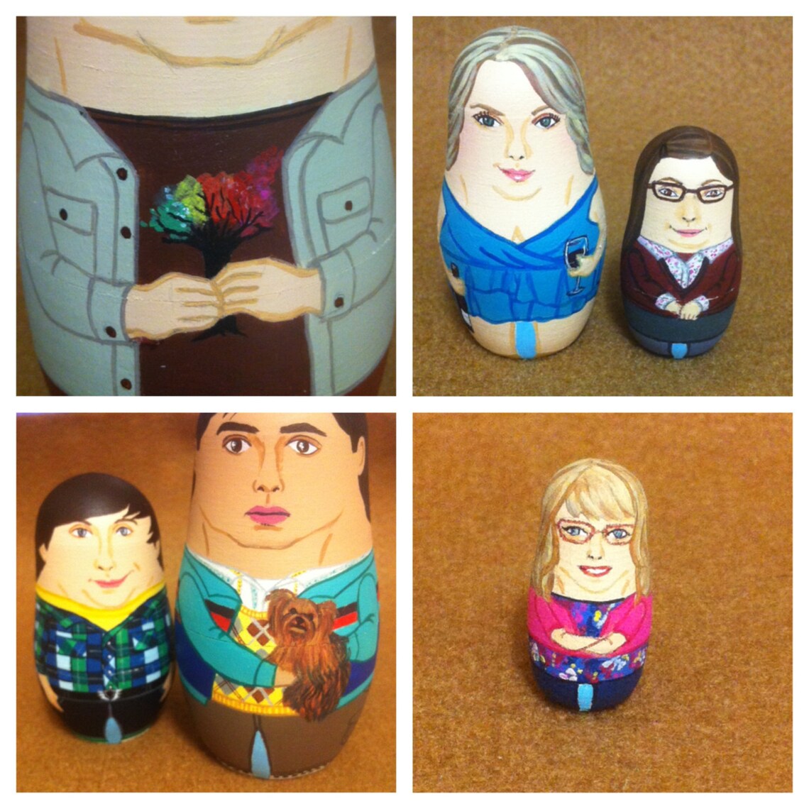 The Big Bang Theory Matryoshka Dolls - Etsy