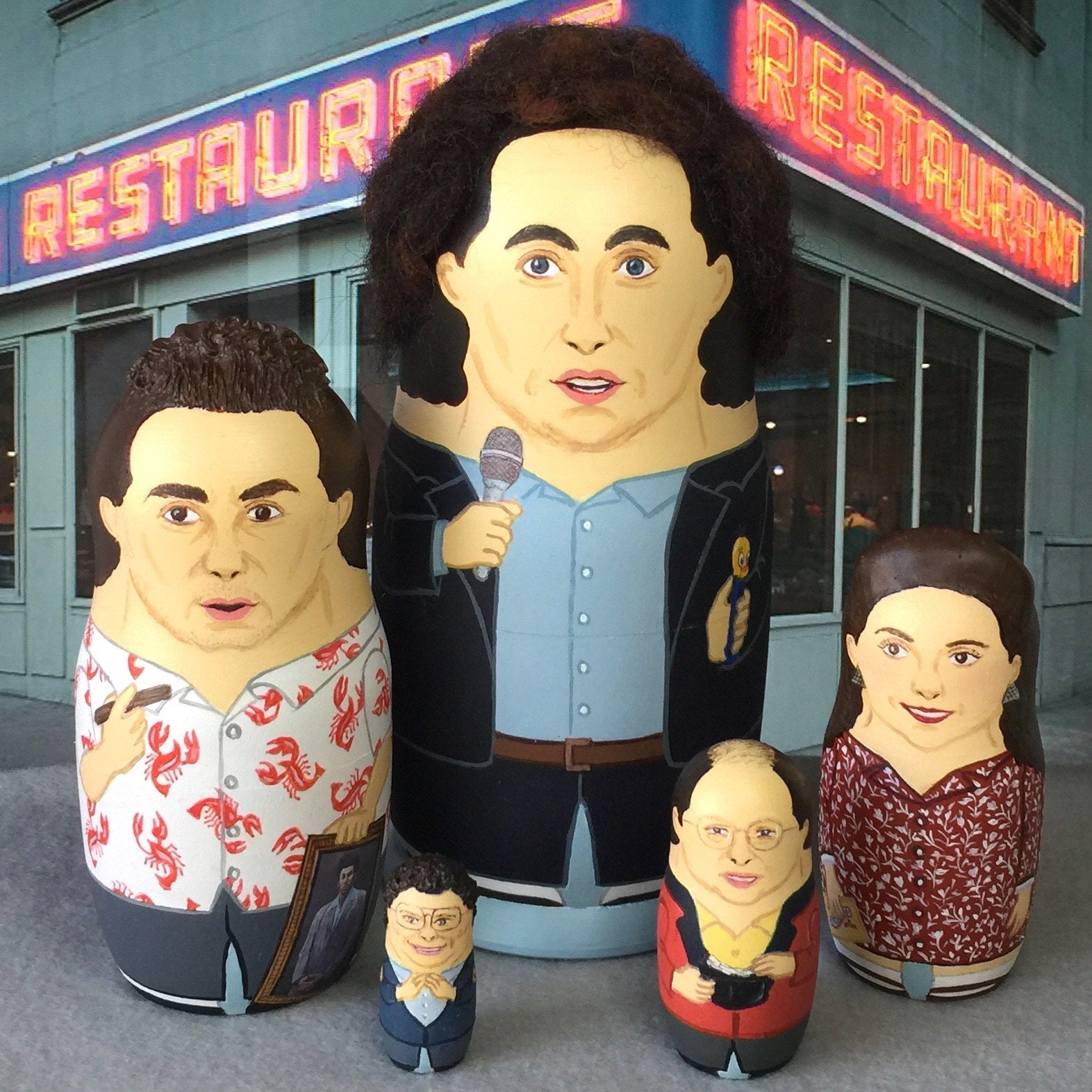 Seinfeld Matryoshka Dolls | Etsy