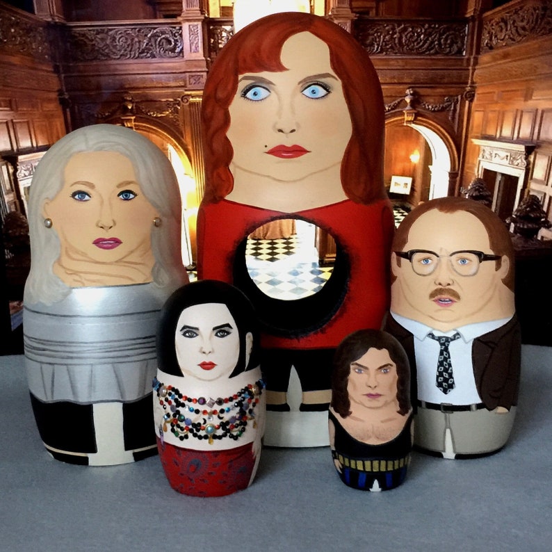 Death Becomes Her Matryoshka Dolls - Etsy